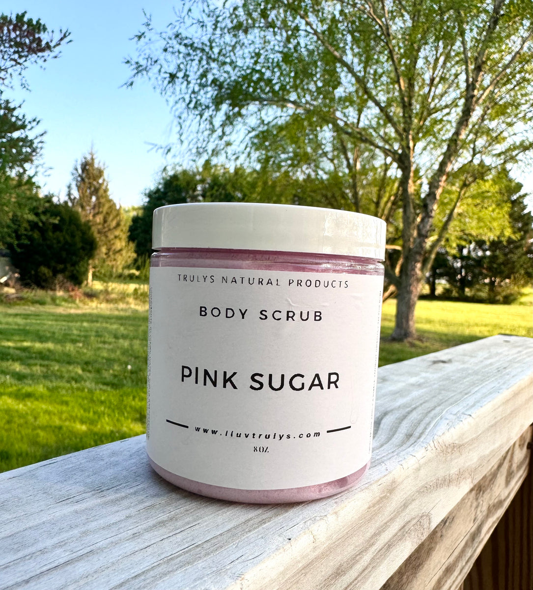 Pink Sugar Body Scrub – Truly's Natural Products
